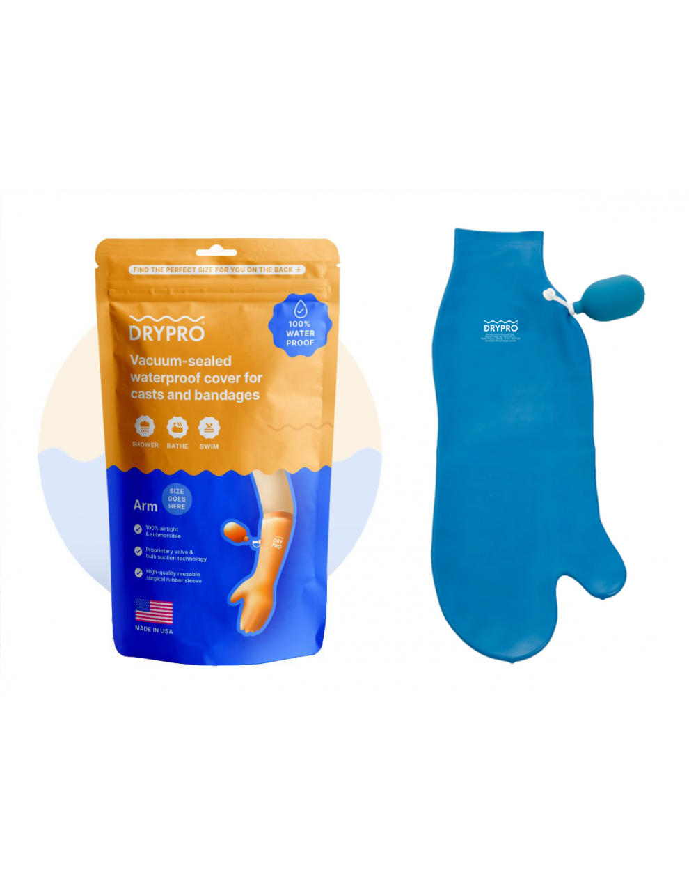 Zaščita za mavec - DO KOMOLCA